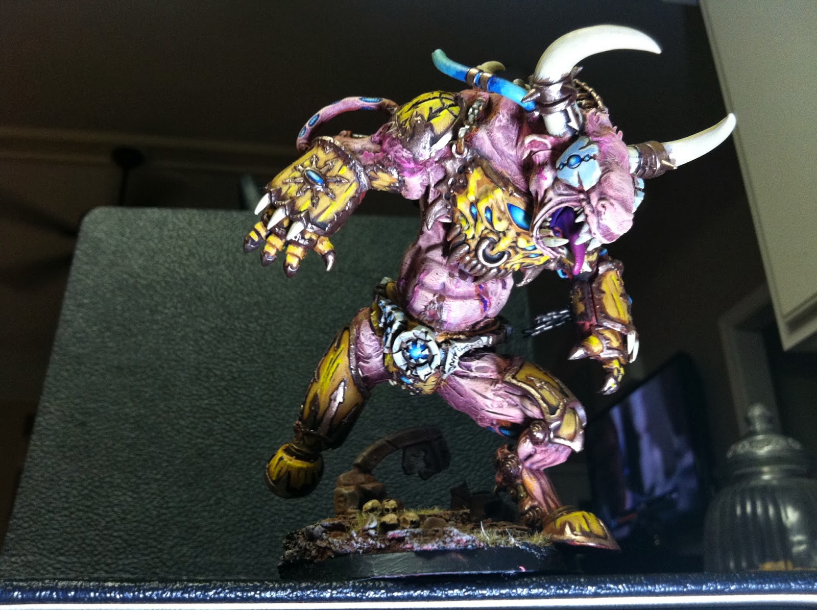 Dark Future Games: Minotaur Daemon Prince/ Greater Daemon Conversion ...