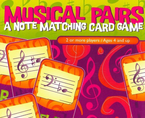 The Playful Otter: Musical Pairs Note Matching Card Game