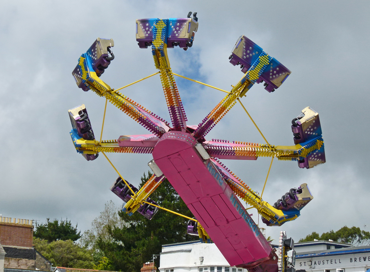 Around Perranuthnoe : A quick visit to the Fun Fair