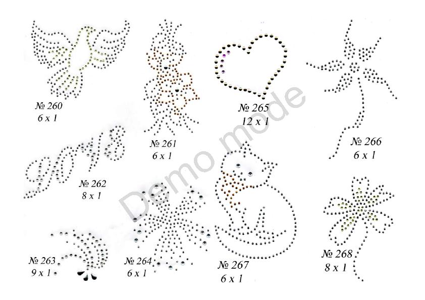 Desenhos em Strass | Lucanicho