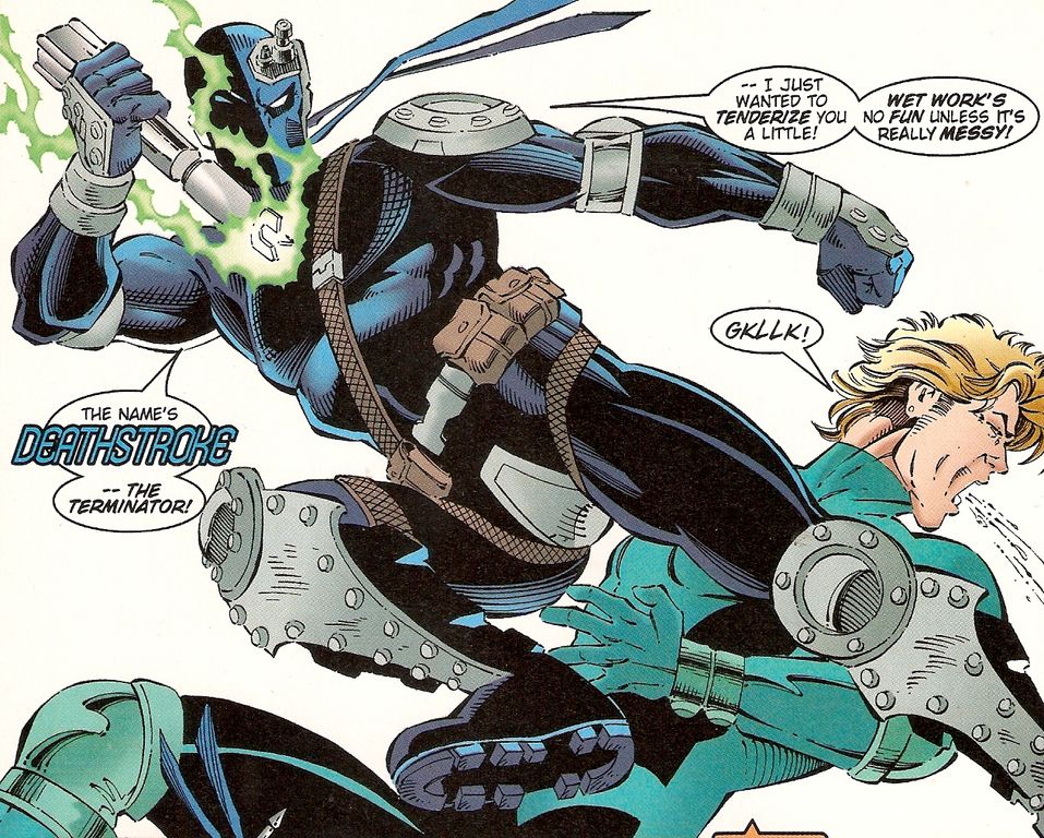 The Deathstroke Files: Deathstroke's Blue Period(s)