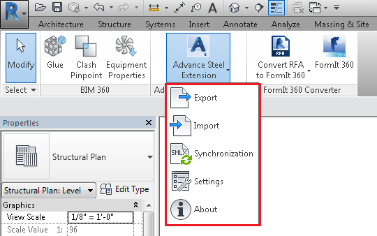 Advance Steel Extension for Revit 2017 | Autodesk Revit