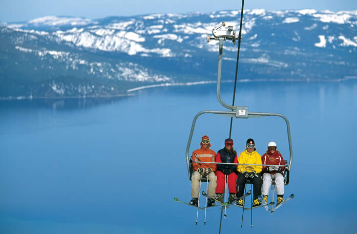 Secretos del Viajar: HEAVENLY VALLEY (USA), el placer de skiar hasta ...