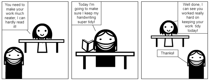 Room 8 - Halcombe School: School Values Comic Strips