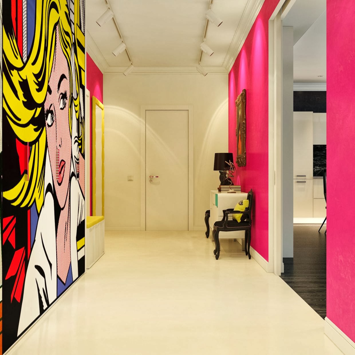 Outstanding Contemporary Pop Art Style Interior | Interiornity |source ...