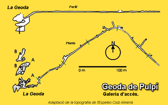espeleobloc: La geoda gegant de Pulpi