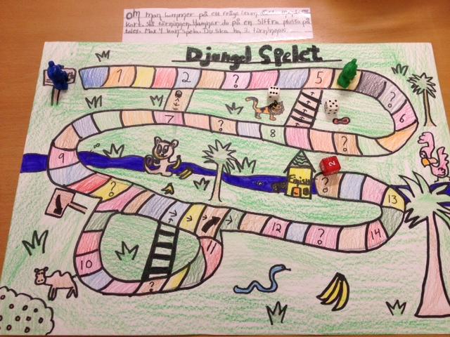 Mimergården Åk 1a: Mattespel