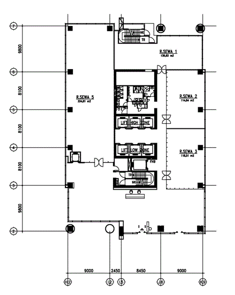 ITS Office Tower, Pasar Minggu: Office Tower