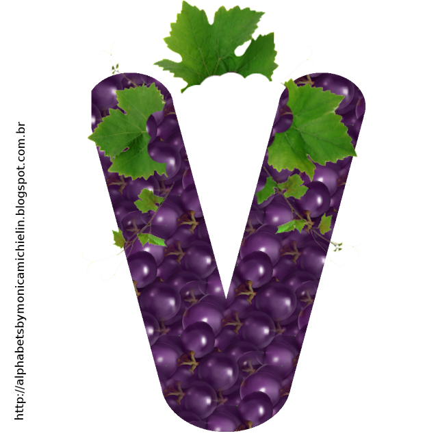 M. Michielin Alphabets: GRAPE FRUIT ALPHABET, UVA ALFABETO E BENEFICIOS ...