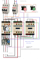 Electrical diagrams: Star-triangle start