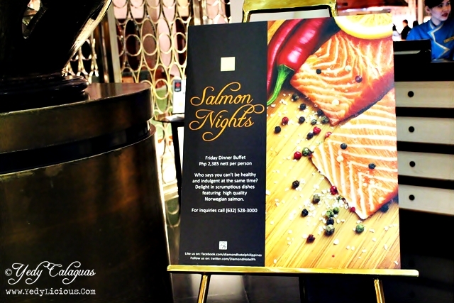 Salmon Nights Buffet at Corniche Restaurant, Diamond Hotel Manila ...