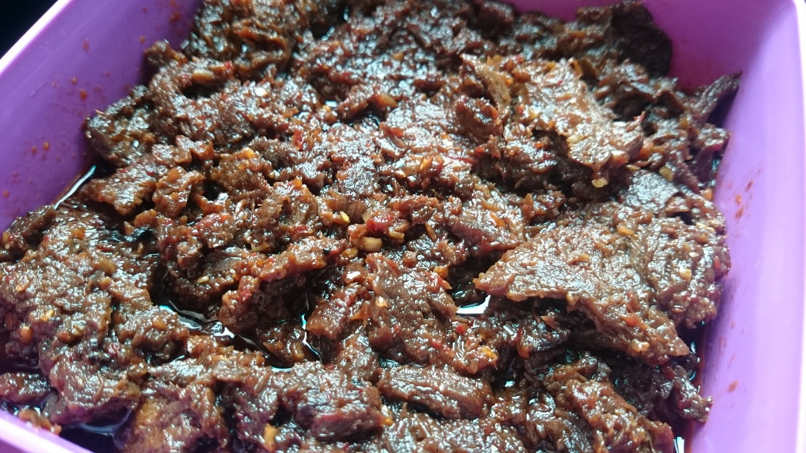 Hanya sekadar hobi: Daging Dendeng a.k.a Rendang Dendeng