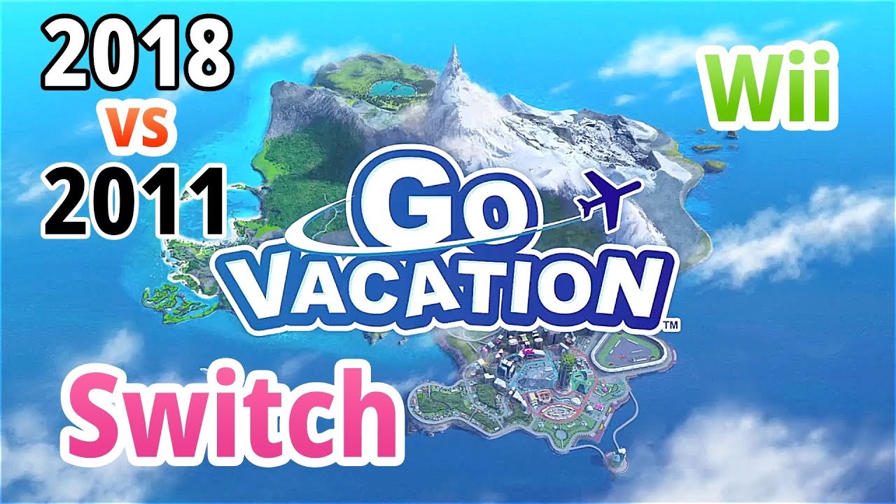 Go Vacation: confira a comparação entre as versões de Switch e Wii ...