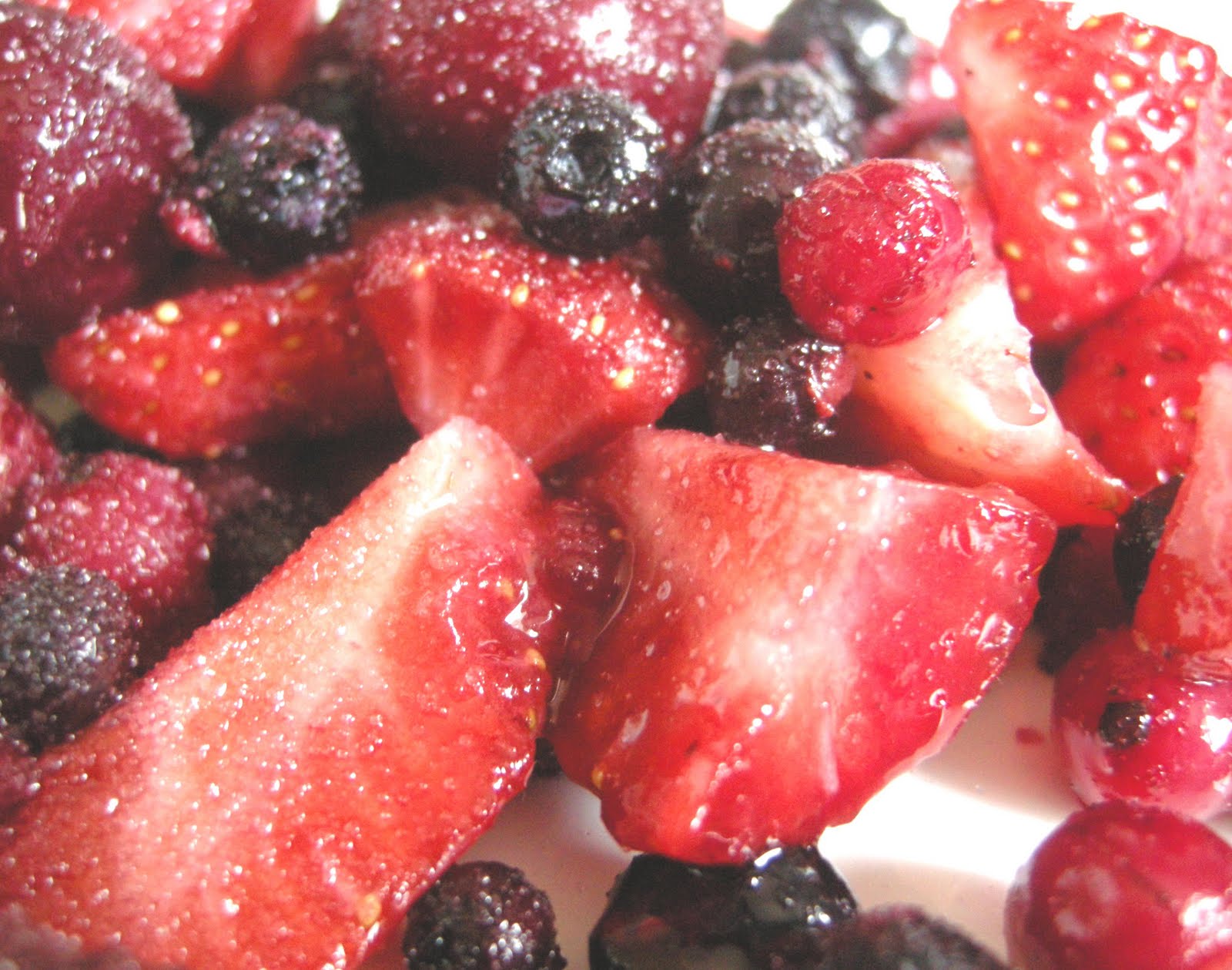 la dînette à lolo: Salade de fruits rouges