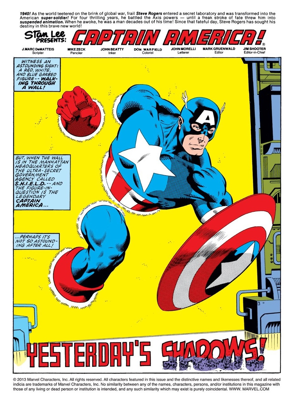 Marvel Comics of the 1980s: 1982 - Anatomy of a Splash Page - Captain ...