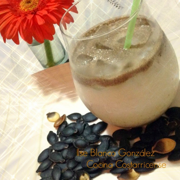 Cocina Costarricense: horchata semillas de chiverre