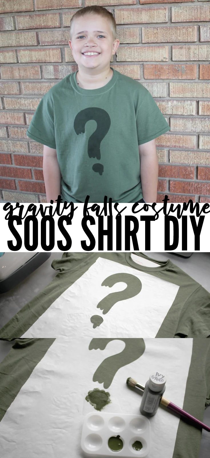 Soos from Gravity Falls Costume Cosplay Shirt DIY