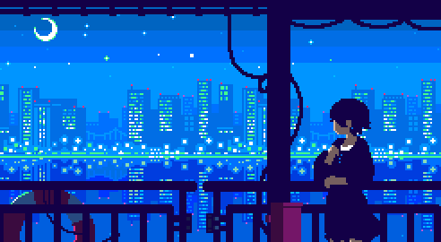 34 Gifs em pixels que vão te deixar muito relaxado - Universo Paralelo