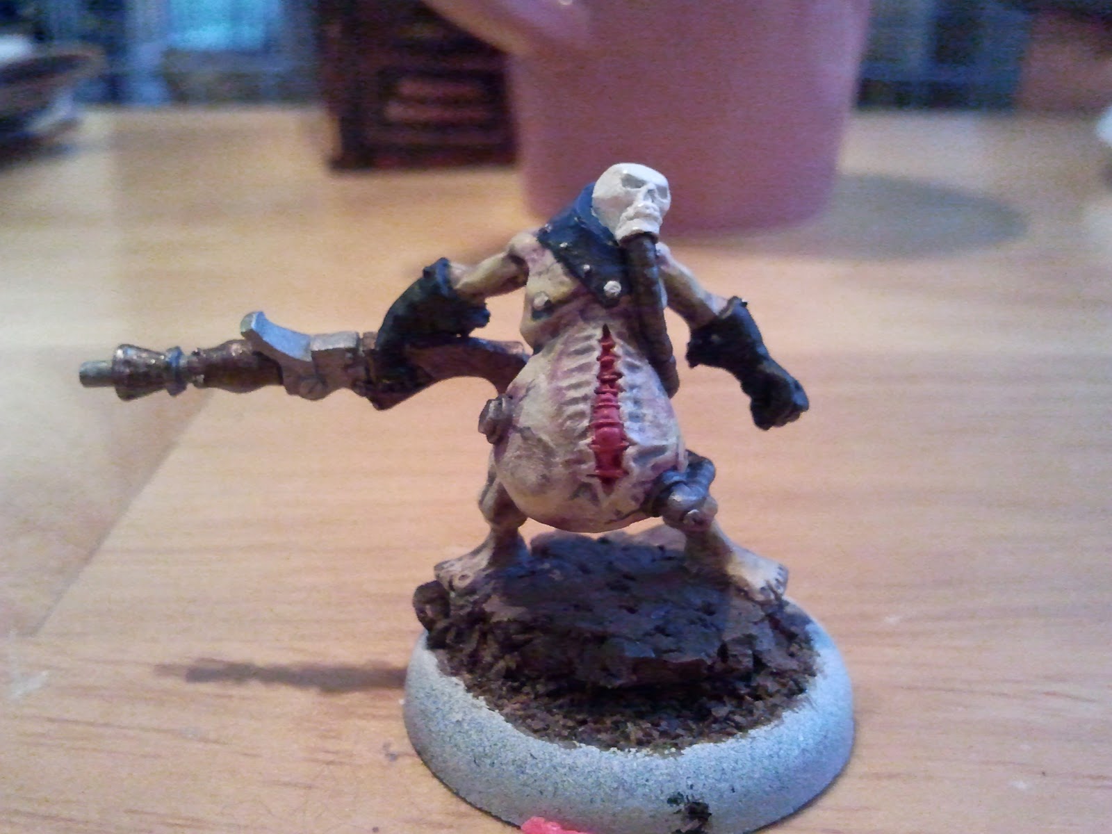 Apartment Wargaming: How to Paint Rotting Flesh