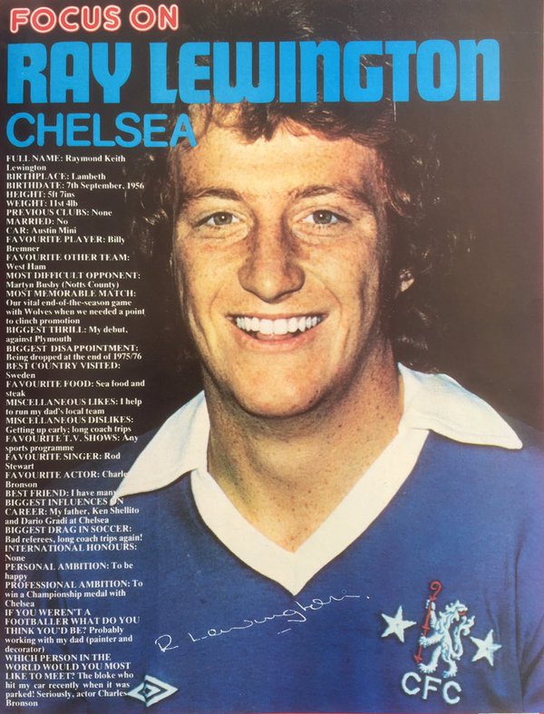 English Football Retro TV: Ray Lewington.