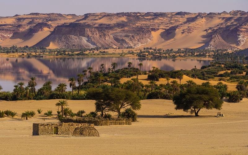 The Lakes of Ounianga in the Sahara Desert, Chad