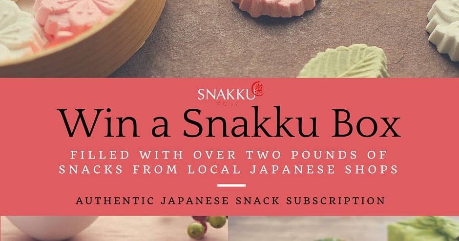 Japanese Foodie: GIVEAWAY: Enter to win SNAKKU March Japanese Snack ...