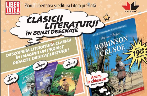 Benzi Desenate: Clasicii literaturii în benzi desenate (editura Litera ...