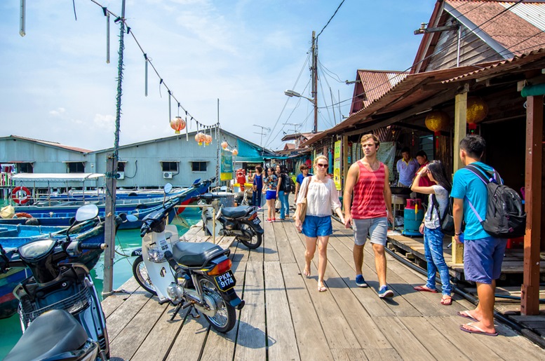 Uniknya kampung nelayan di Penang-- Menembus dunia maya