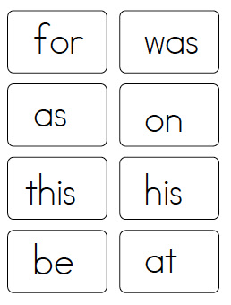 Joyful Learning In KC: Moose Sight Word Game