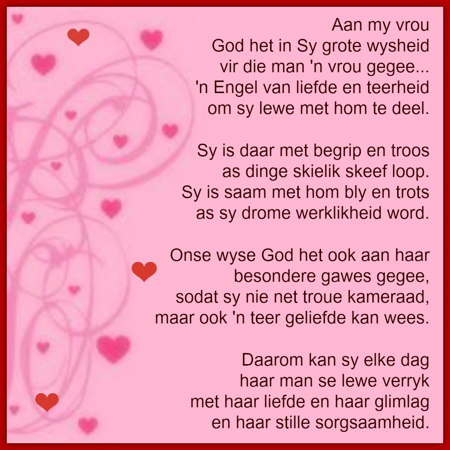 Afrikaanse Inspirerende Gedagtes & Wyshede: Spesiale geleenthede