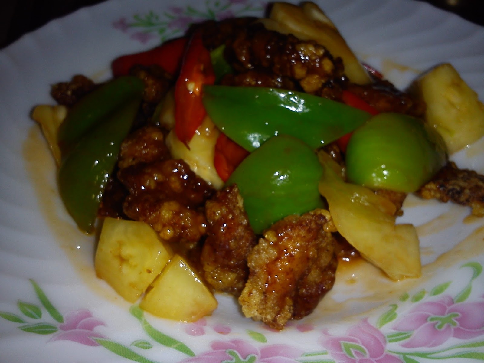 Cooking Pleasure: SWEET AND SOUR PORK [GU LAO ROU 咕噜肉 ]