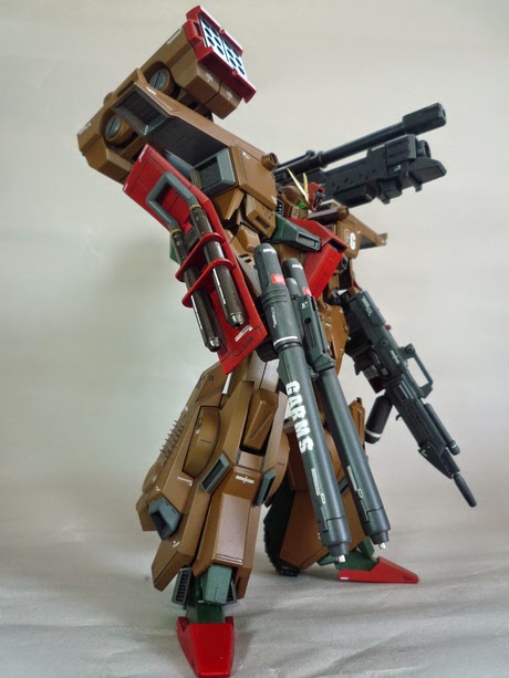 MG 1/100 Full Armor ZZ "Gun Panzer ZZ" - Custom Build