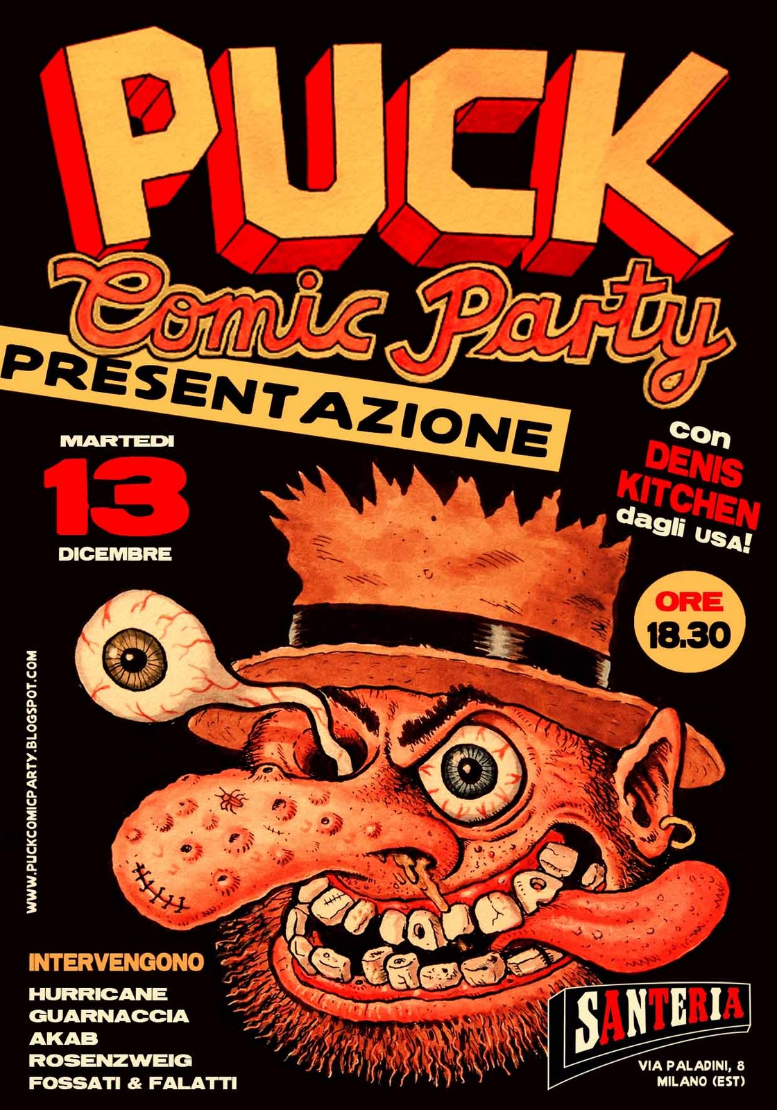 PUCK COMIC PARTY!