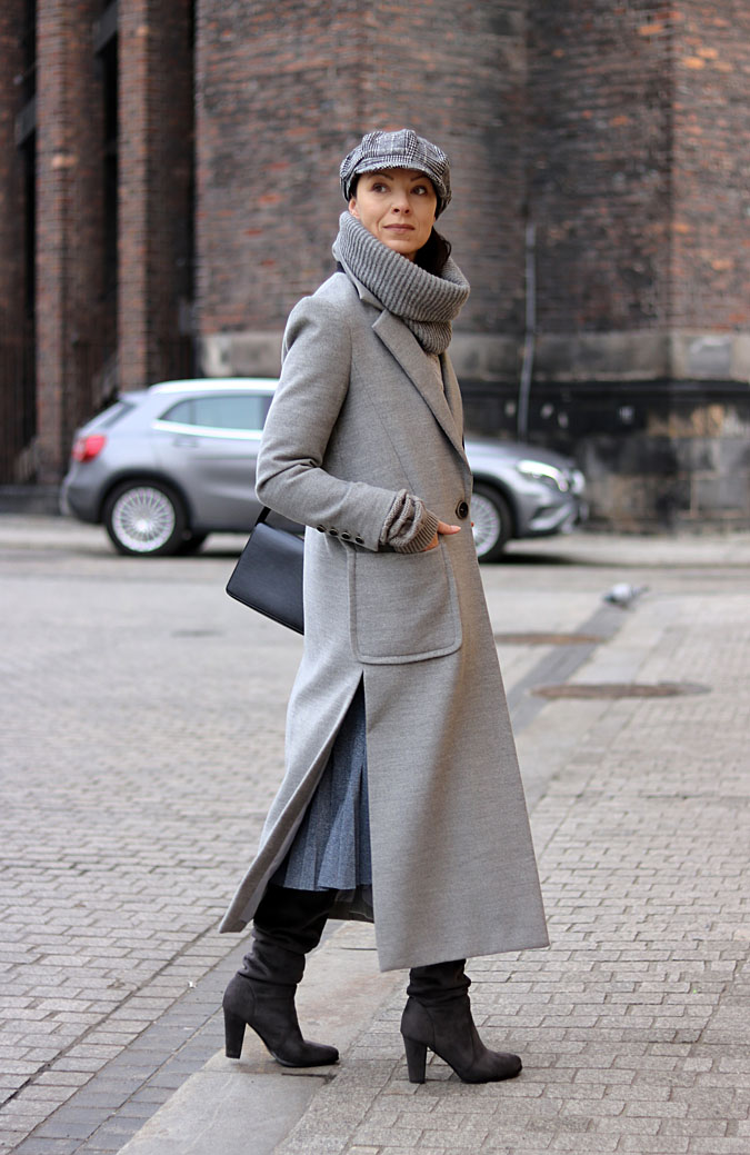 Przytulna szarość - Minimalissmo. Blog modowy