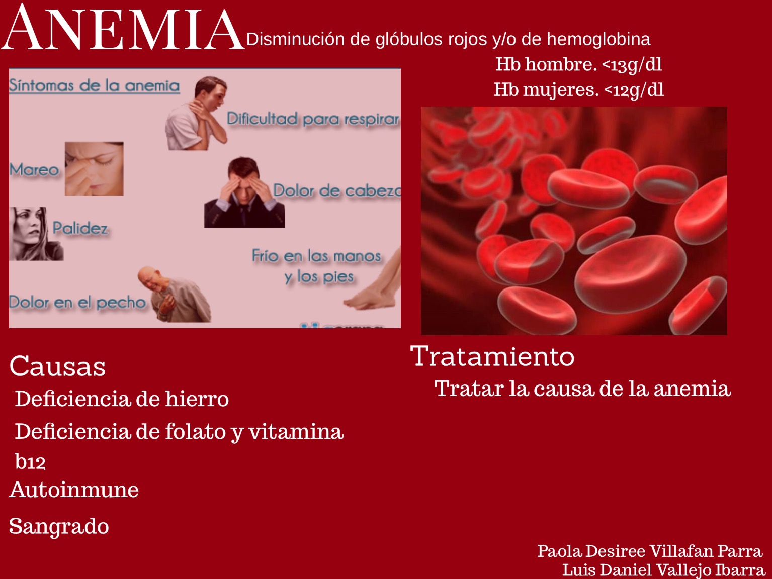DIVULGACIÓN CIENTÍFICA UG: Más Anemia