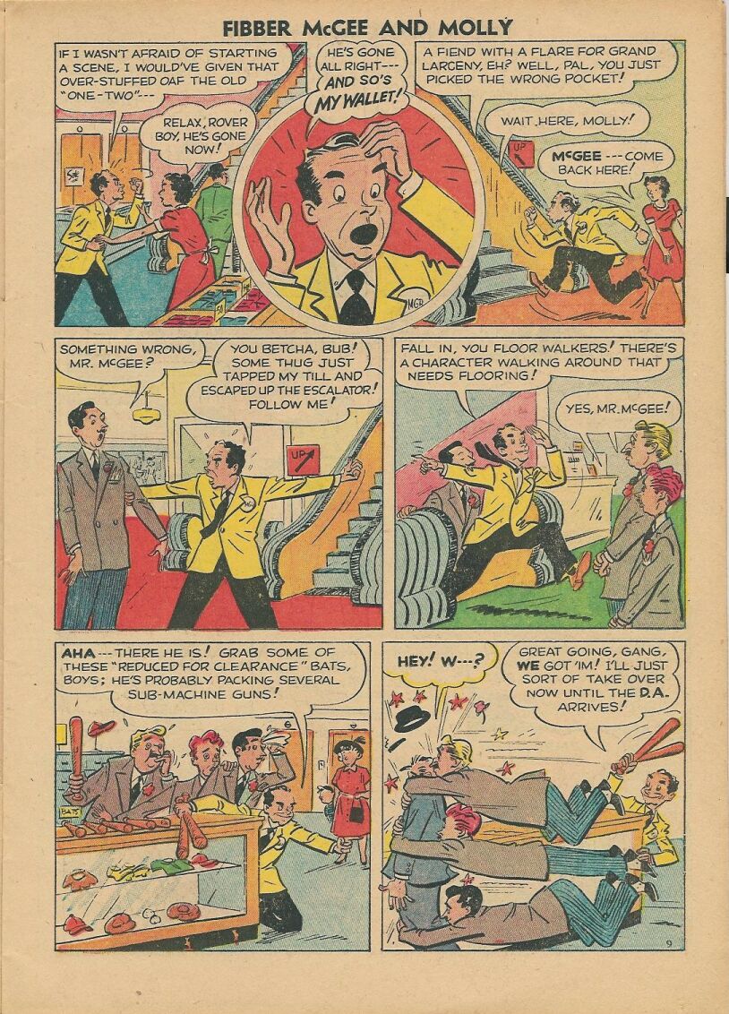 BOOKSTEVE'S LIBRARY: Fibber McGee and Molly Comics-1949
