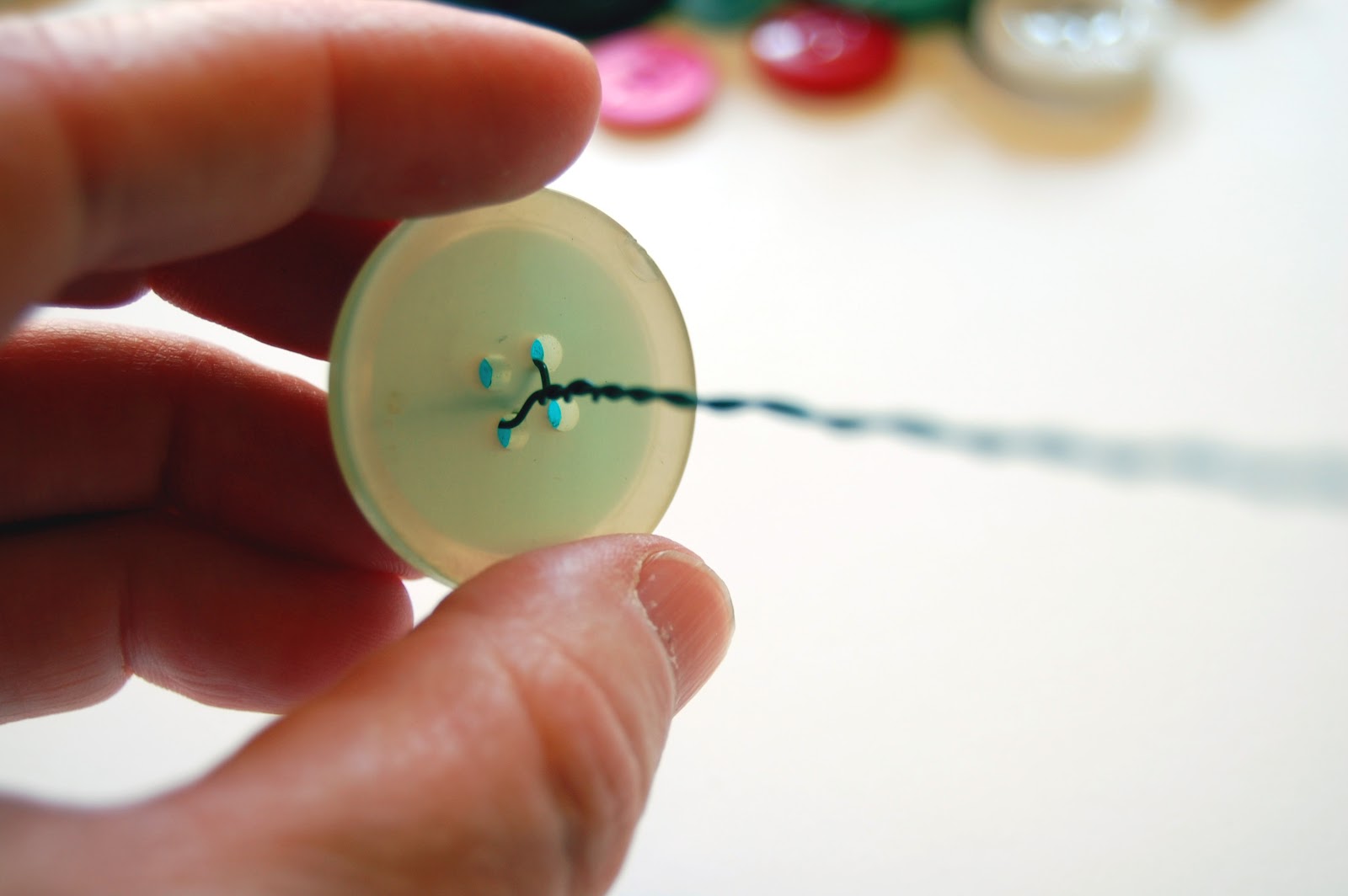 Button Flower Tutorial