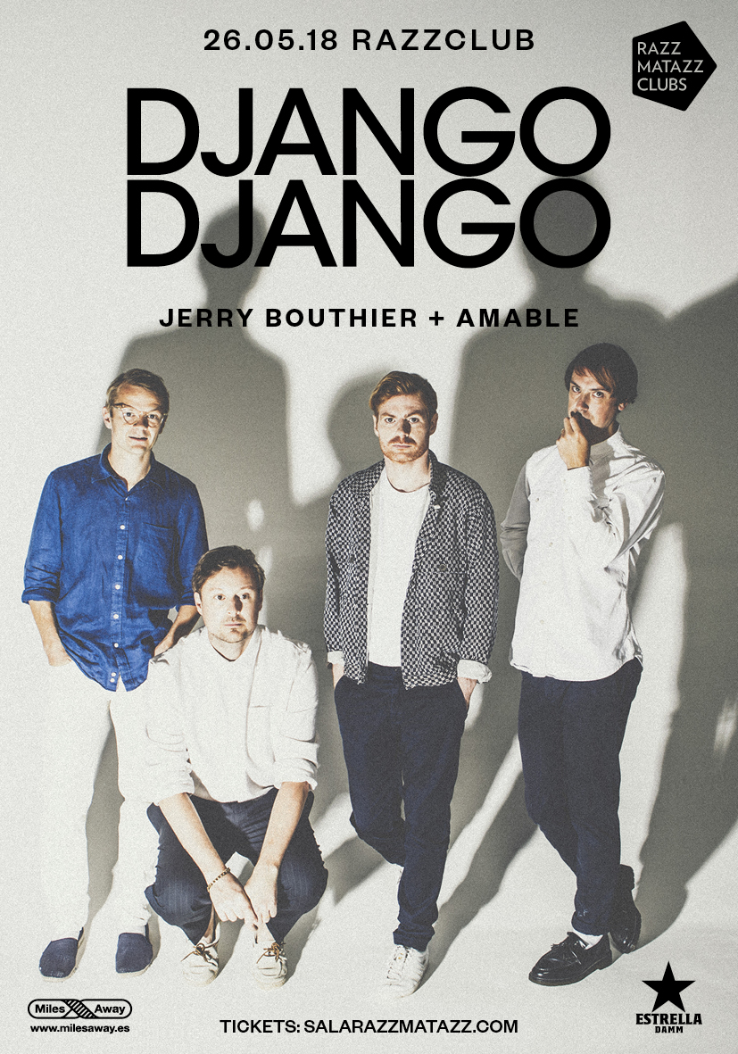After Musiic: Django Django en Barcelona el 26 de mayo, primera fecha ...
