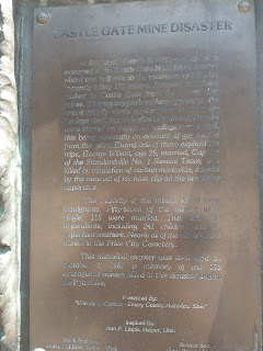 Geology Notes and A Bit More: The Castlegate Sandstone and The Miners