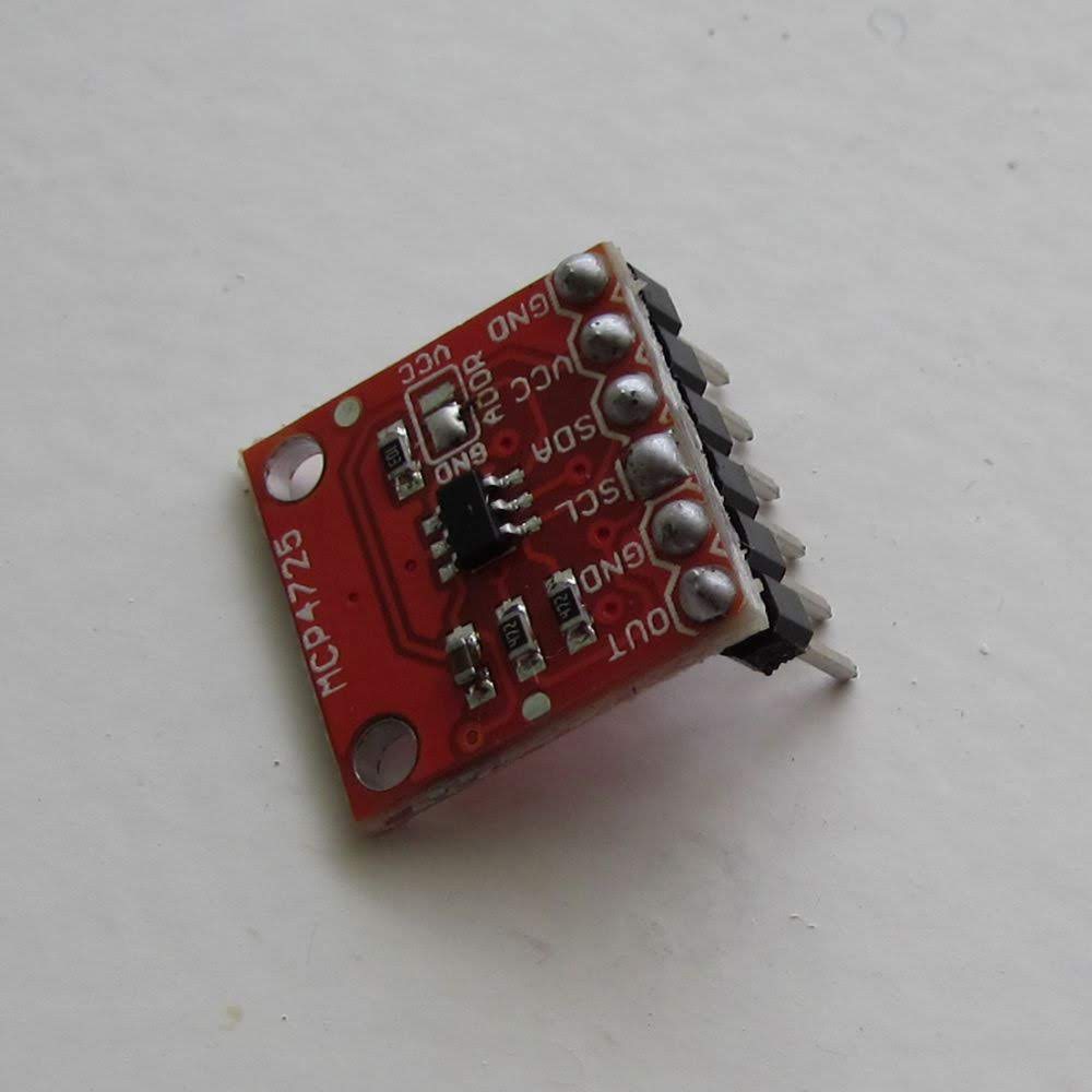 Davide Gironi blog: MCP4725 DAC AVR ATmega library