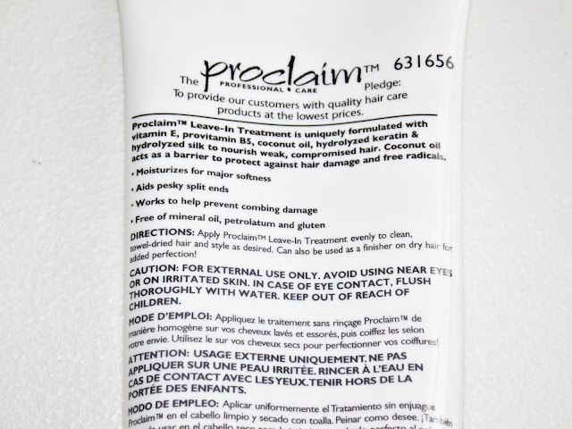 Proclaim | Coconut Oil leave in treatment