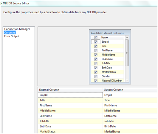SQL Server SSIS package: SSIS: SCD Type 2, step by step