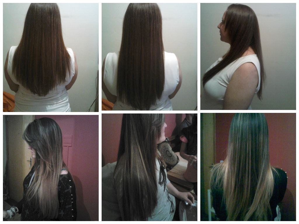 Selagem Nos Cabelos Com Luzes - Cabelos Com Luzes