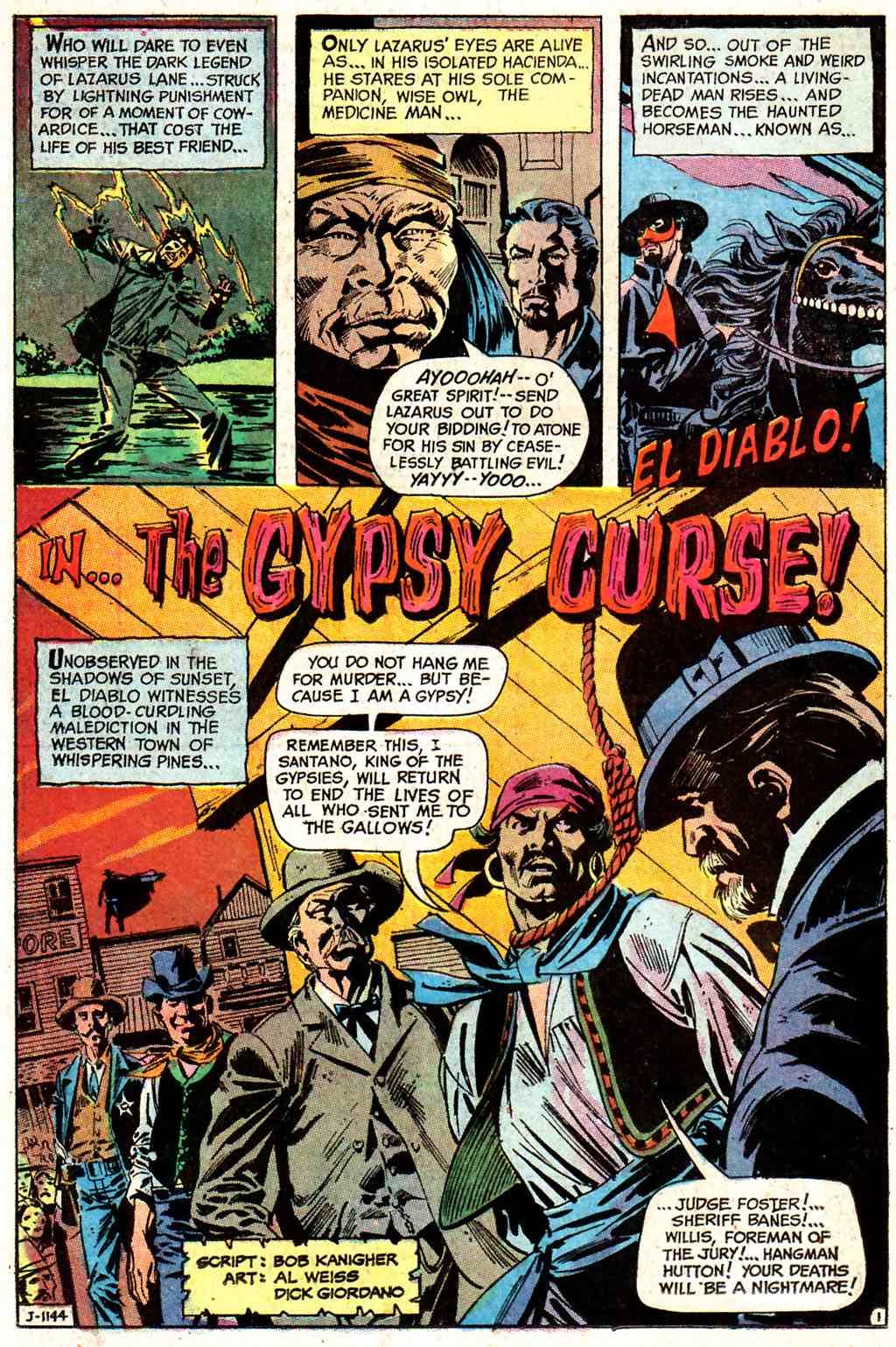 Diversions of the Groovy Kind: Bring on the Back-ups: "The Gypsy Curse ...