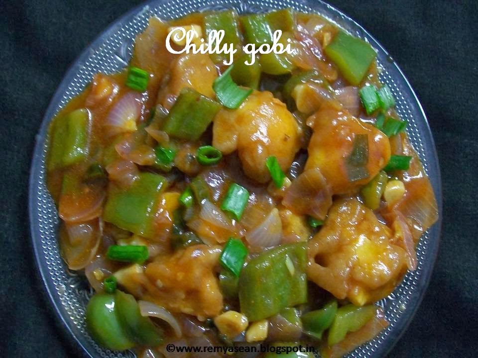 Remmy's Kitchen: Chilly gobi