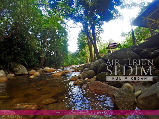 Mandi Manda di Air Terjun Sedim Kulim Kedah - Julia Ali
