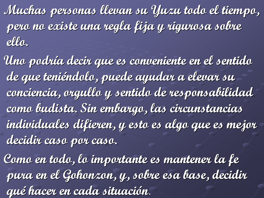 KOSEN RUFU: CAMINO HACIA LA PAZ: EL YUZU. LOS TRES TESOROS: EL BUDA ...