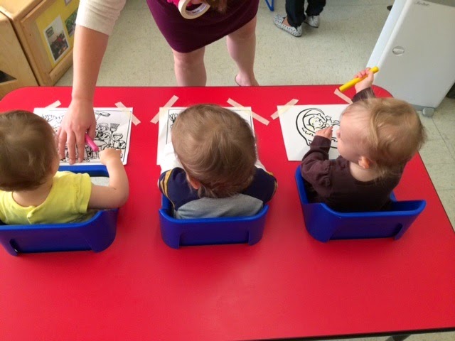 What We Do at Yal-Day-New: Infants: Scribbling and Exploring!