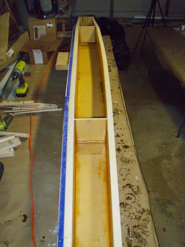 The Long EZ Build: Spar interior layup