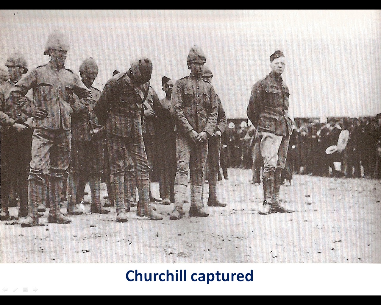 Churchill's capture and escape - November-December 1899.